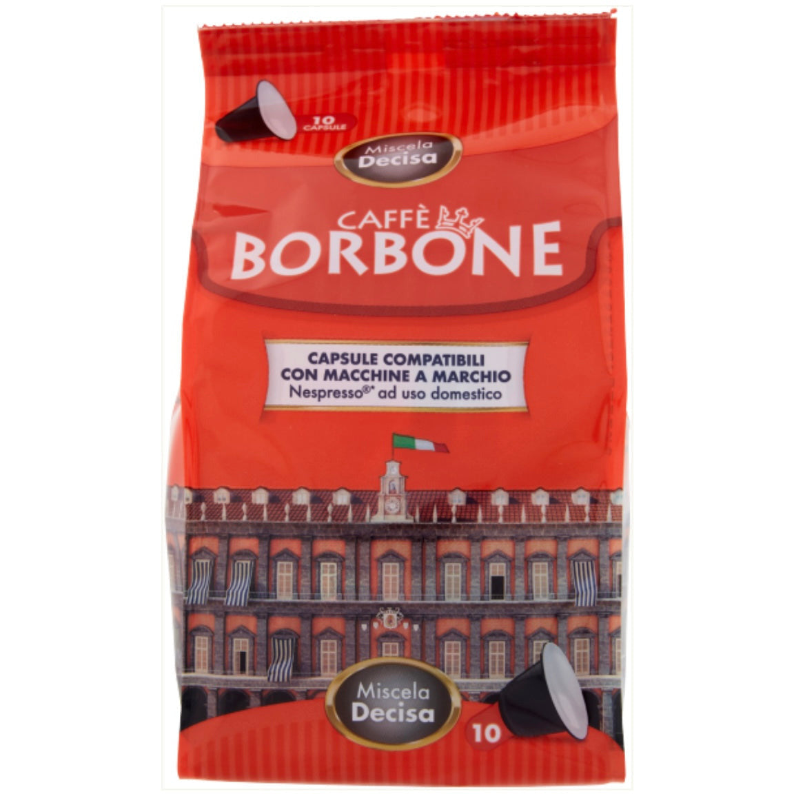 BORBONE DECISA CAPSULE NESPRESSO X 10 – Sapori Supermercato